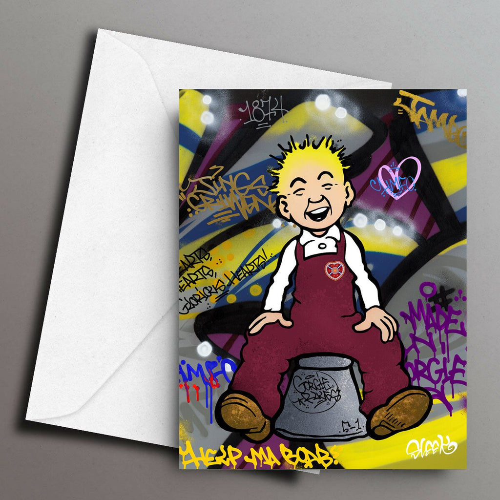 Hearts 'Oor Jambo' Greeting Cards – SleekArtist